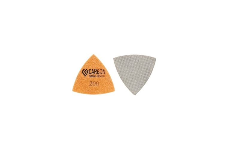200# Electroplated Triangle Corner Pad | Carbon Diamond Abrasives