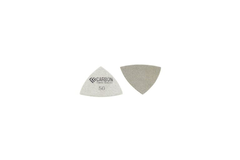 50# Electroplated Triangle Corner Pad | Carbon Diamond Abrasives